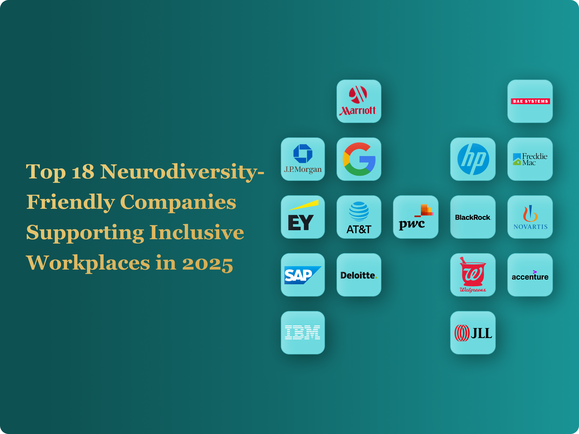 Top 18 Neurodiversity-Friendly Companies 2024 | Jess Jarmo